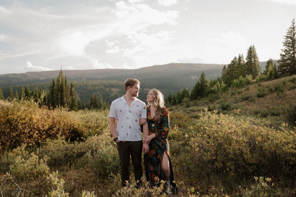 Sara & Ben's Vail Couple Photos - Megan Hadley Photography