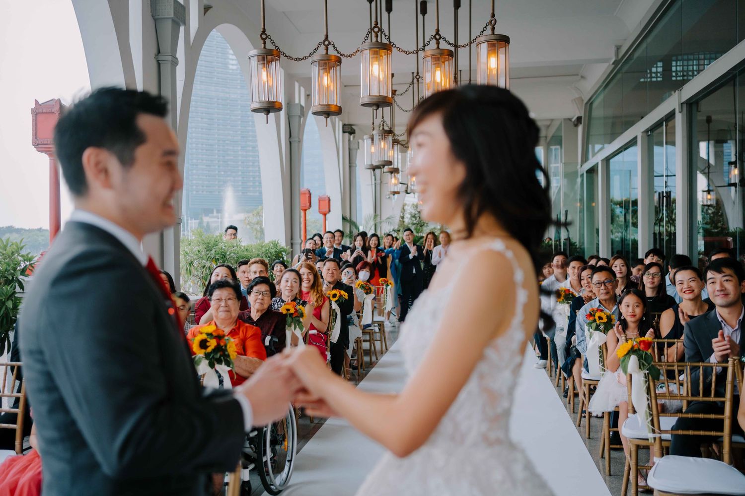 An Understatedly Classic Wedding Dinner at the Historic Clifford Pier ...