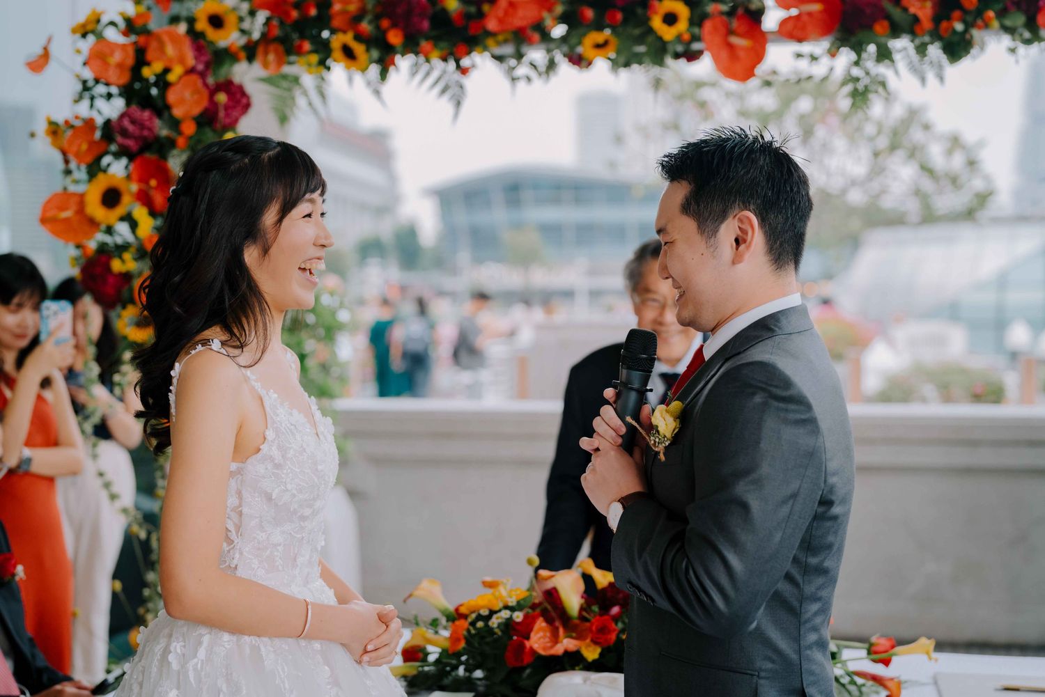 An Understatedly Classic Wedding Dinner at the Historic Clifford Pier ...