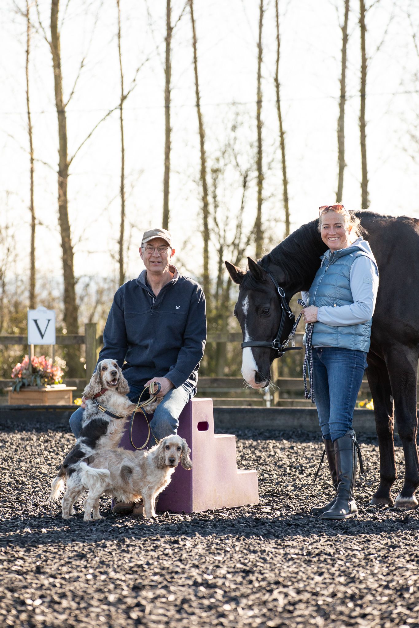 Jane & Evie - Imogen Moon ABIPP - Equine & Dog Photographer In Derbyshire