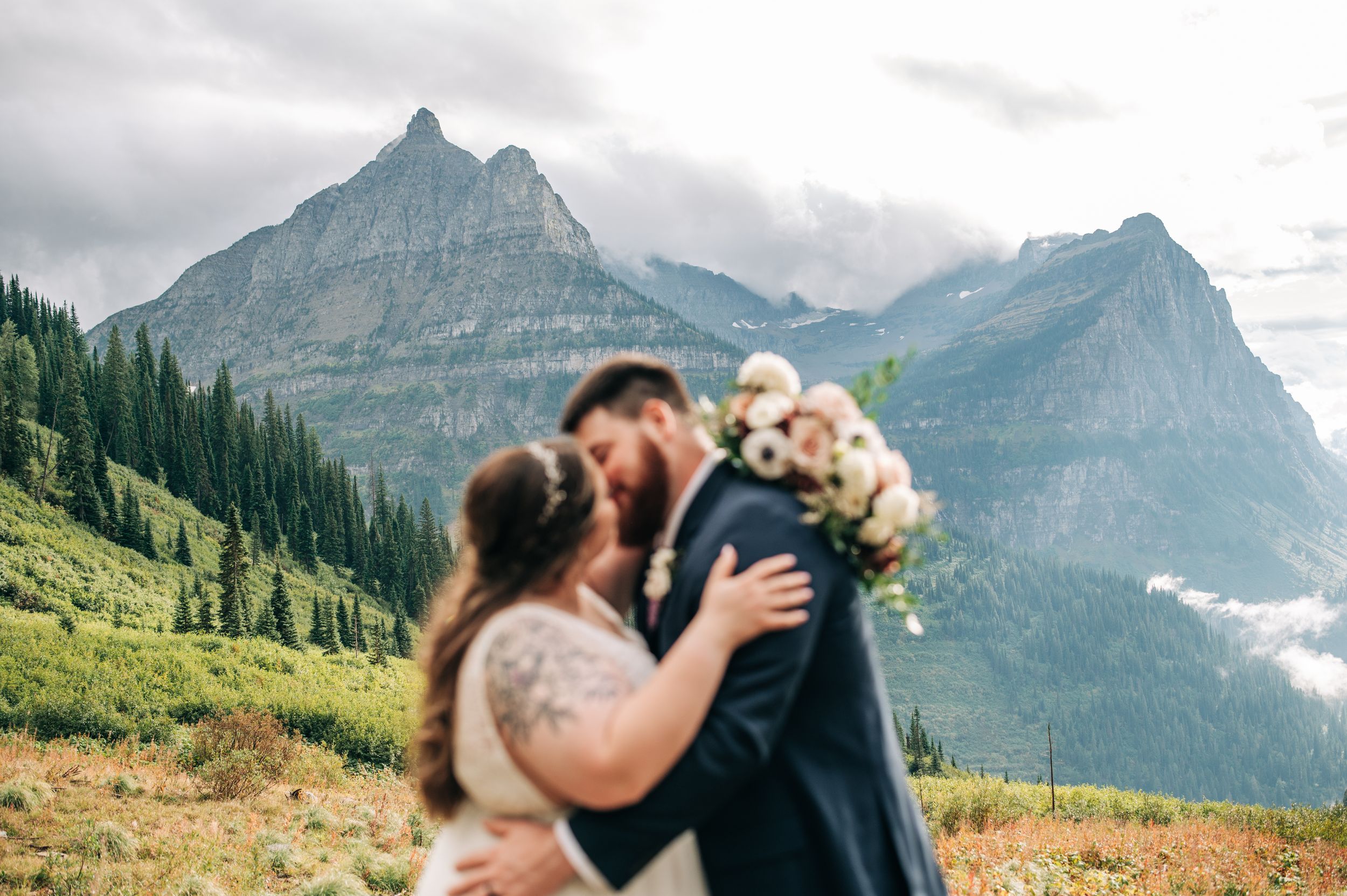 Elope Along The Going To The Sun Road in Glacier - Jennifer Vernarsky ...