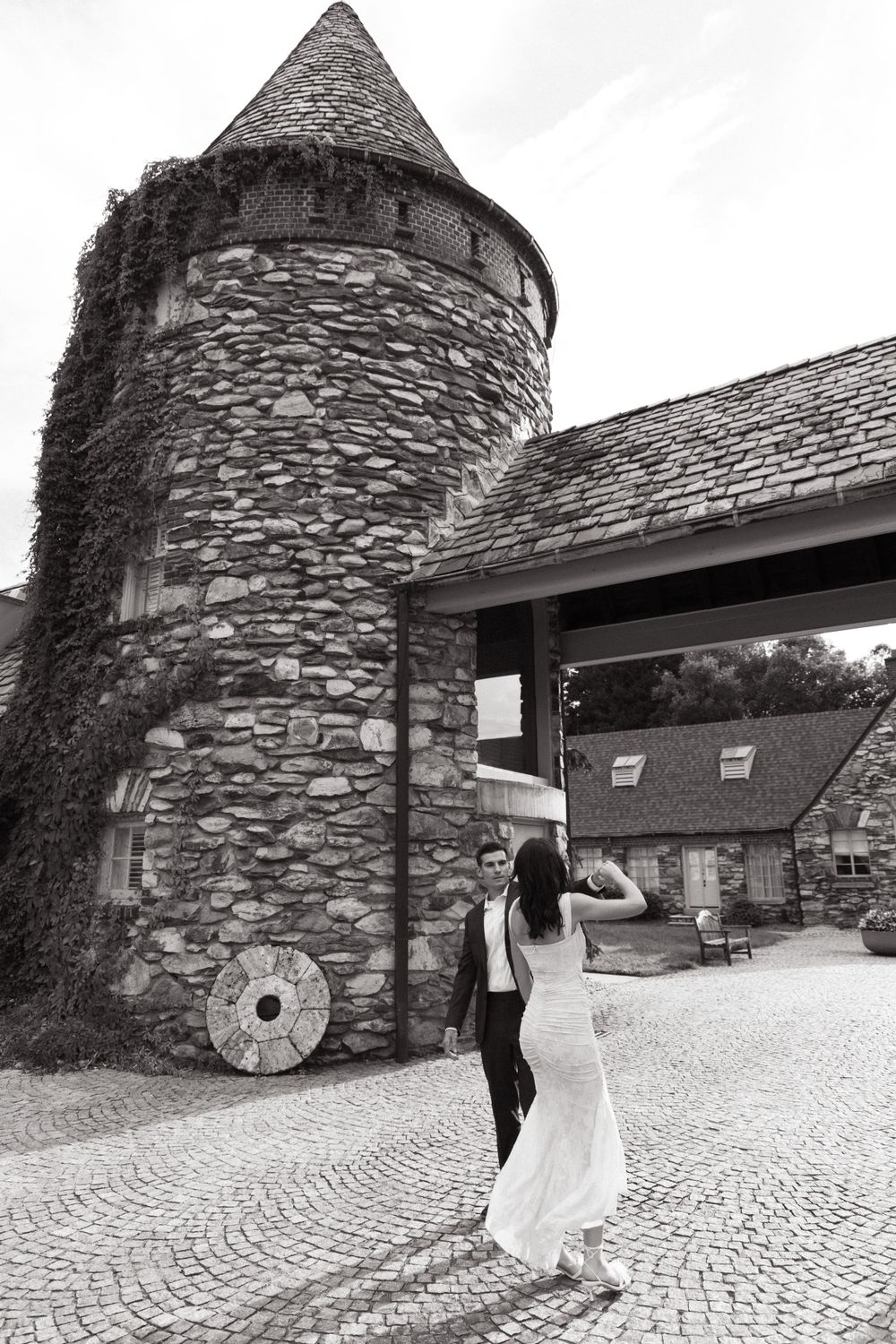 Elegant Graylyn Estate Engagement Session - KC Studios Photography