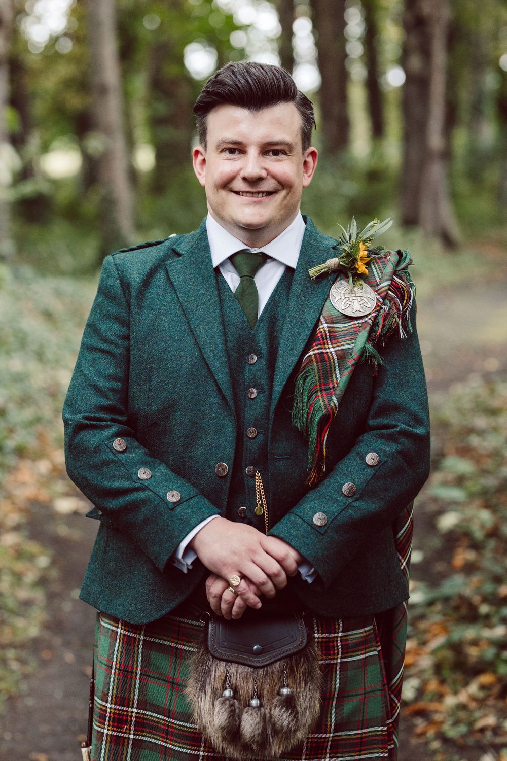 East Lothian Outdoor Wedding, The Seton Garden - Luke Bennett ...