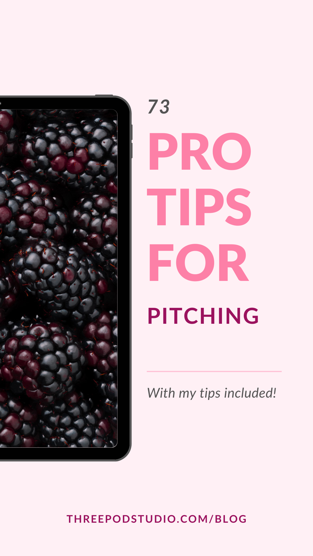 Pro Tips For Pitching - Three Pod Studio