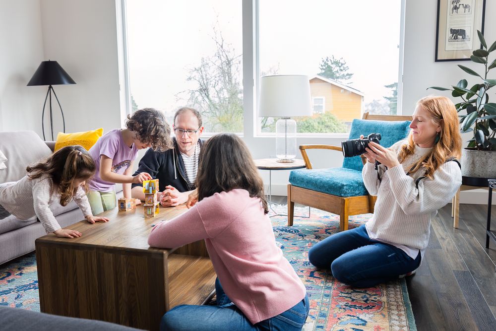 Behind the Scenes: An In Home Family Real Life Photo Session - Sound ...