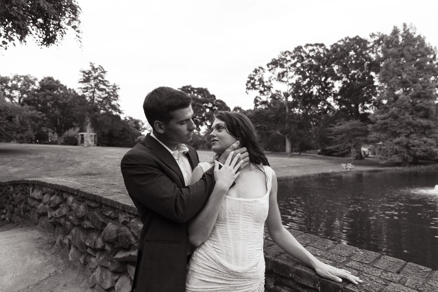 Elegant Graylyn Estate Engagement Session - KC Studios Photography