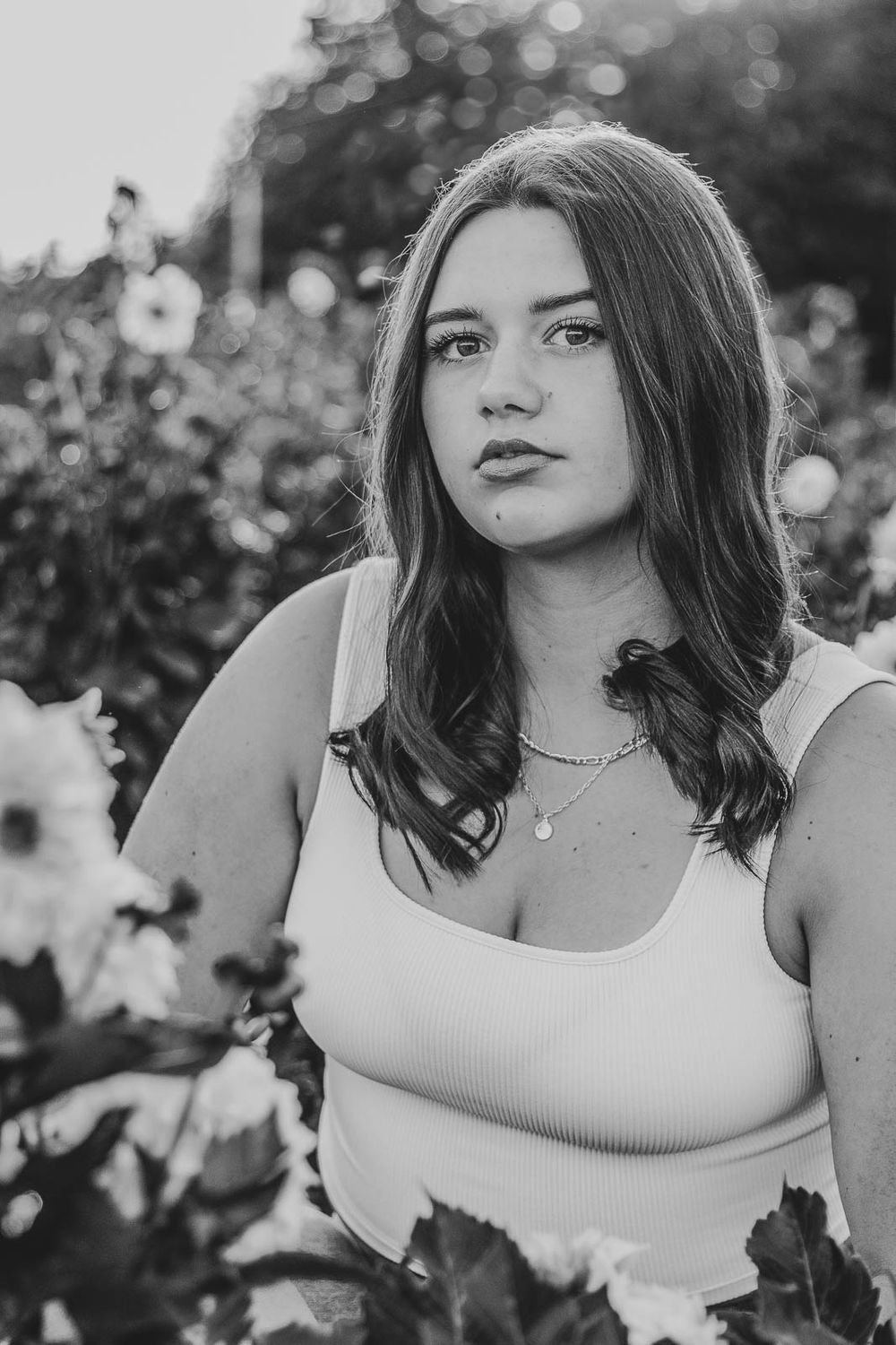 Haleigh's Senior Portraits in a Dahlia Flower Field | Spokane Senior ...