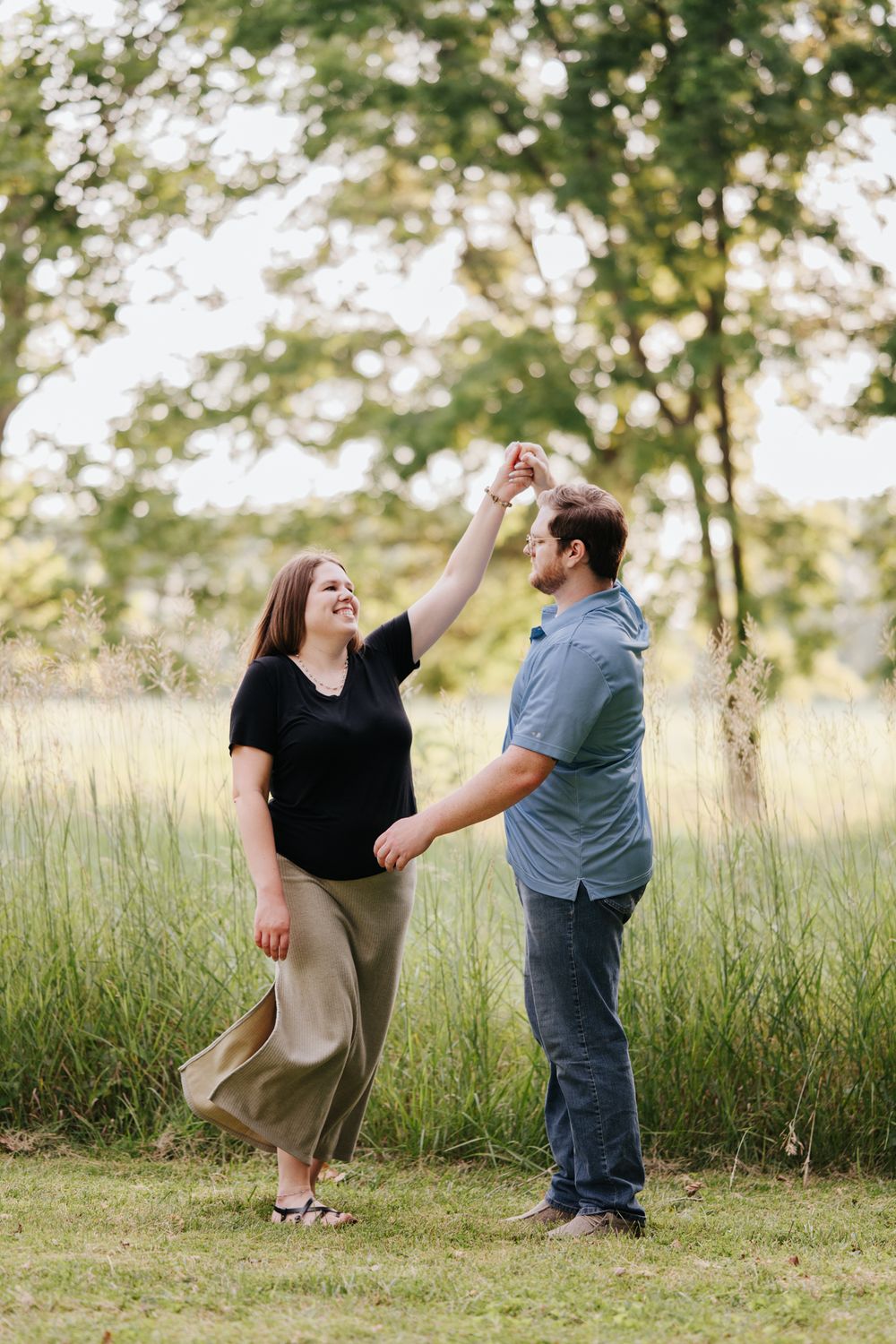 Cody + Jordan Engagement Session - Rural Roads Co