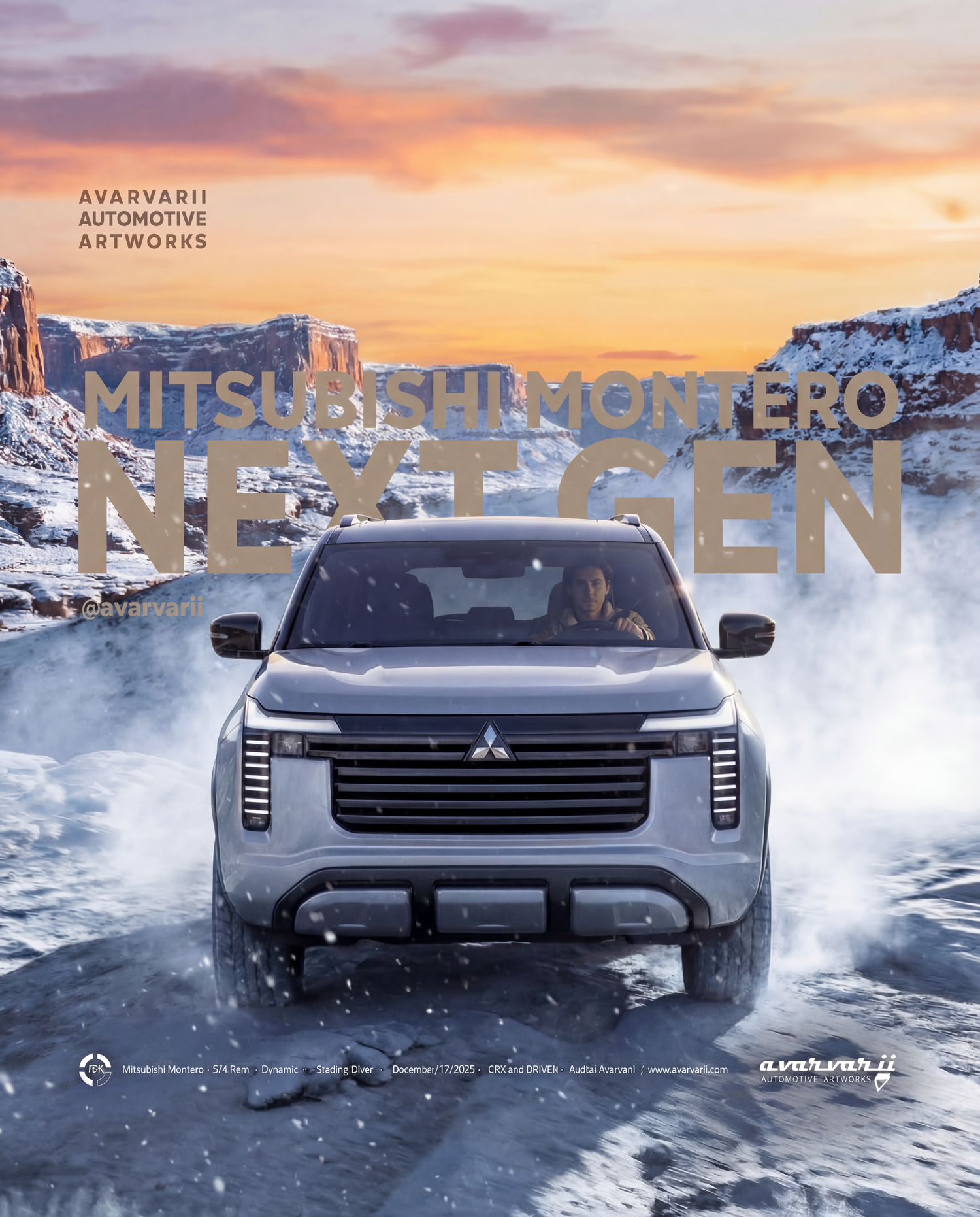 Mitsubishi Montero - Avarvarii Automotive Artworks