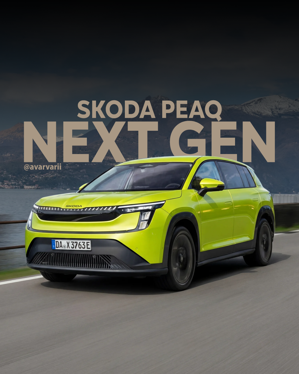Unmasking the 2026 Škoda Peaq Electric 7-Seater - Avarvarii Automotive ...