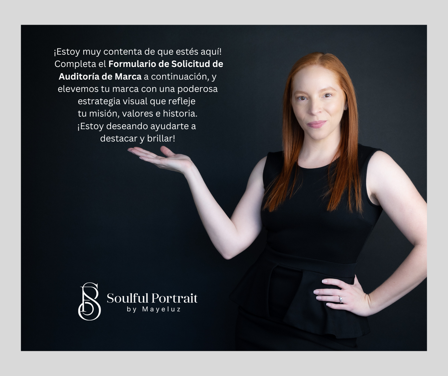 Brand Audit Spanish - Soulful Portraits by Mayeluz