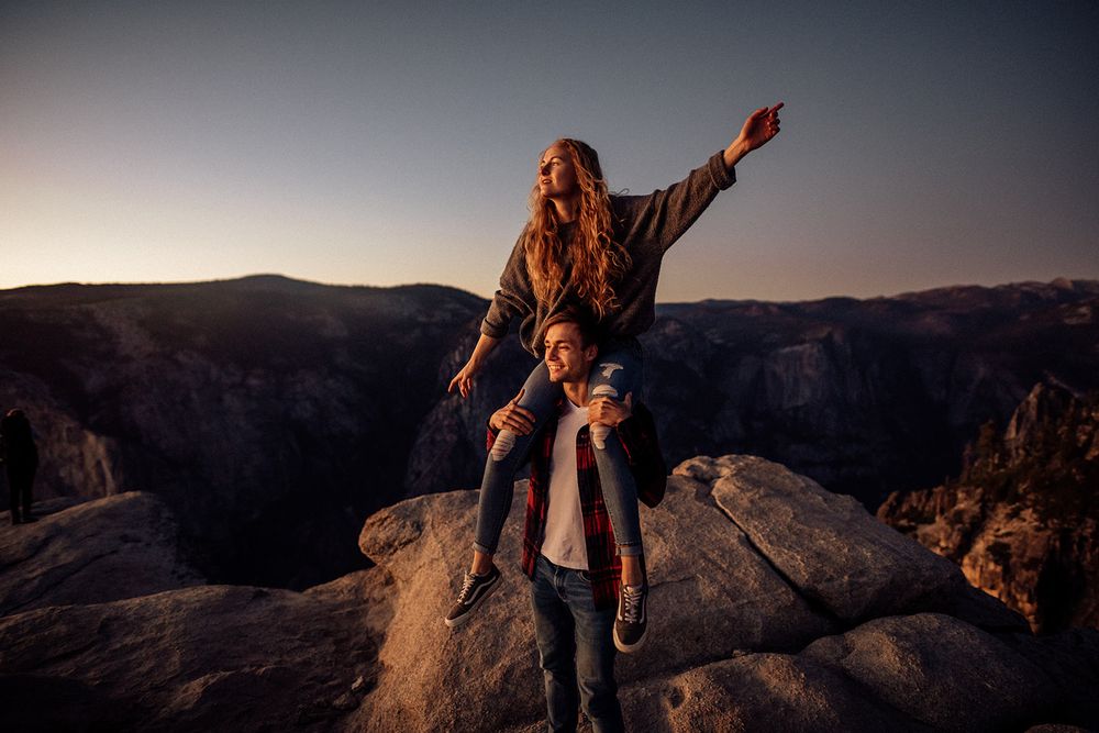 Couple Shooting - Yosemite - Eric and Tata
