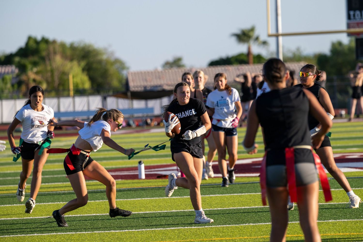 Mountain Ridge High School Flag Football - Lee Myers Photography