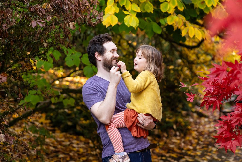 Seattle Arboretum, fall family photo location inspiration - Ling Ling ...