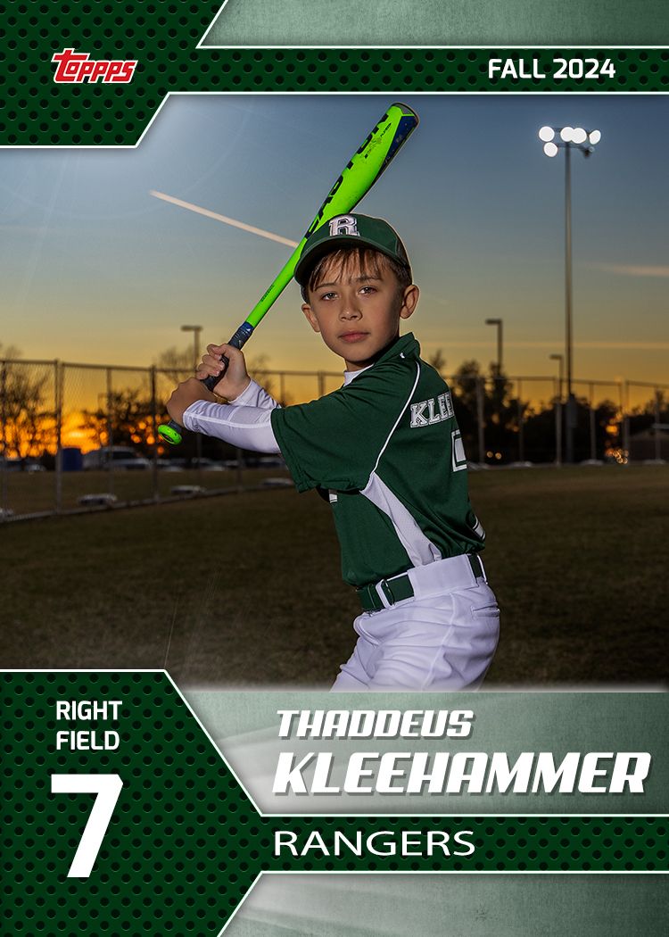 Trading Card Designs - Sabrina Coleman Photography