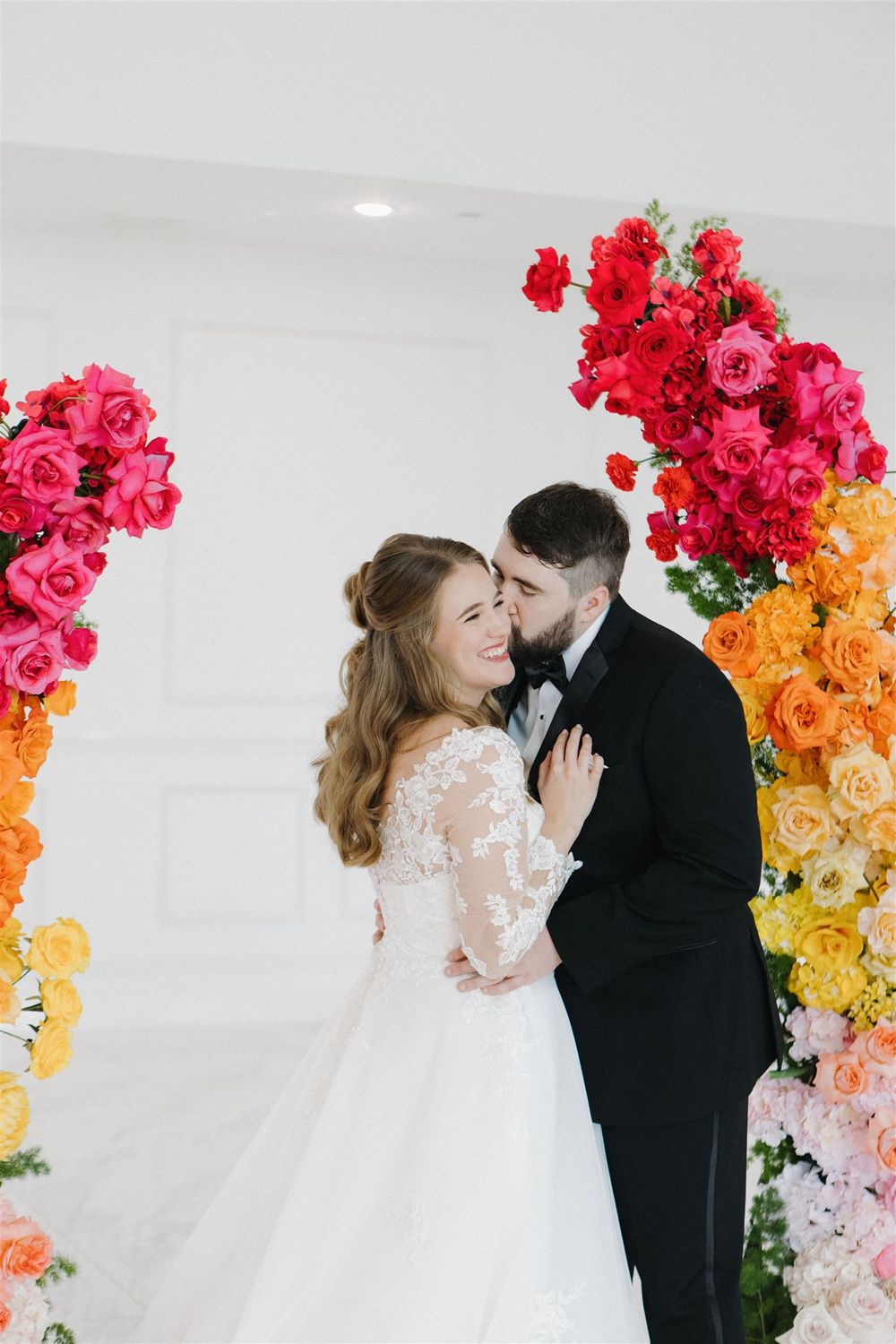 Vibrant Florals at The Homestead Wedding Venue