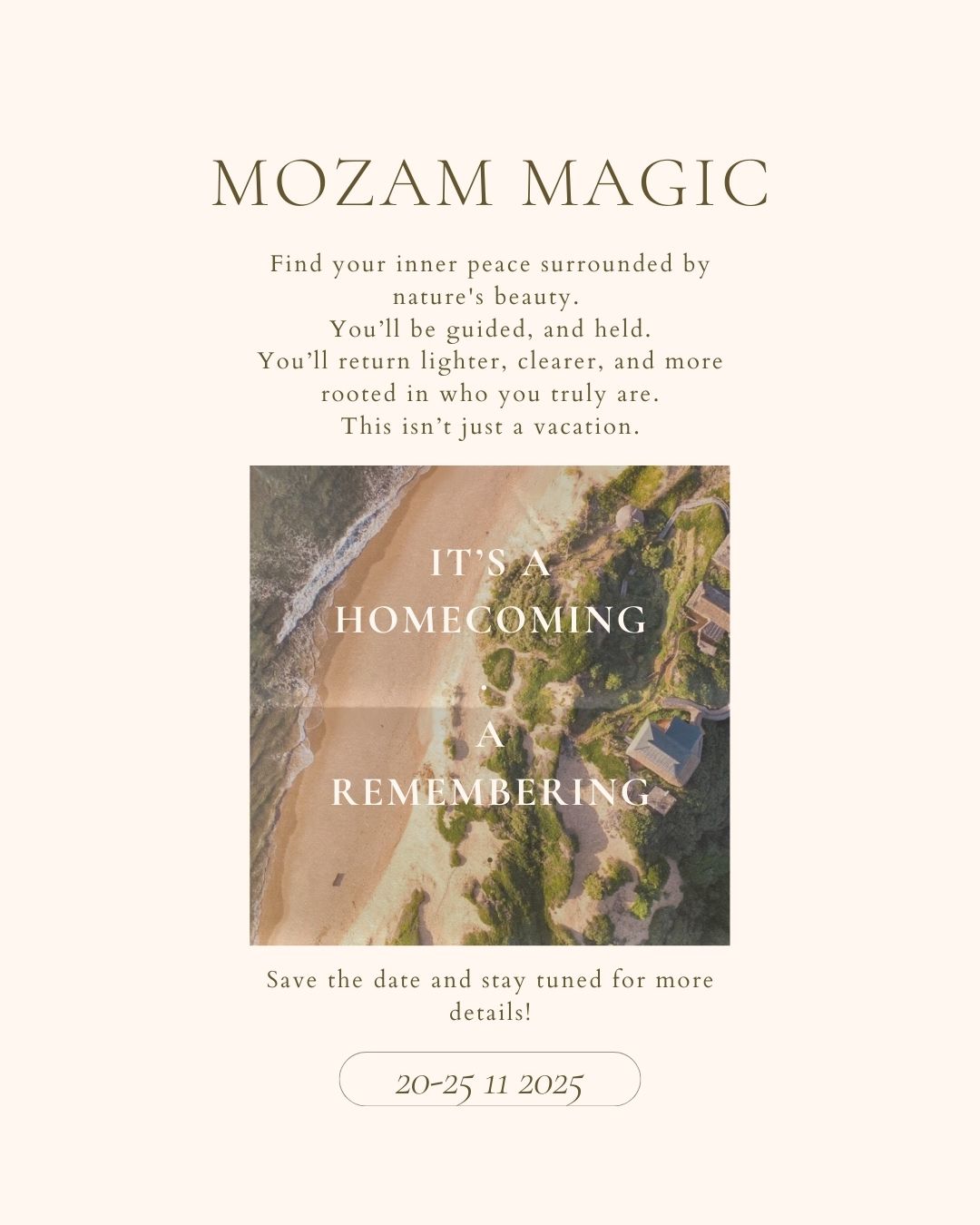 MOZAM MAGIC RETREAT 20245 - Kelly Rae