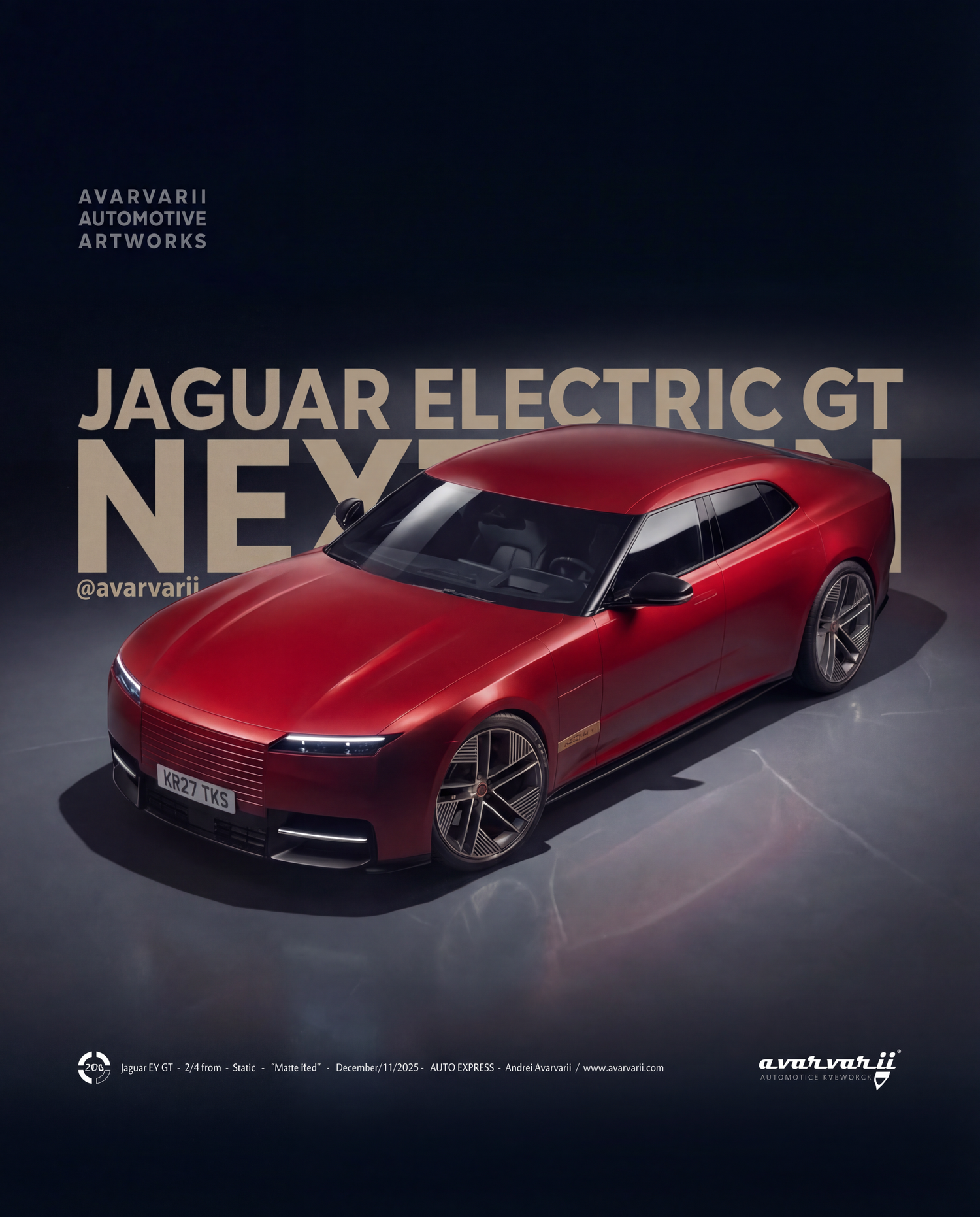 2026 Jaguar Type 01 - Avarvarii Automotive Artworks