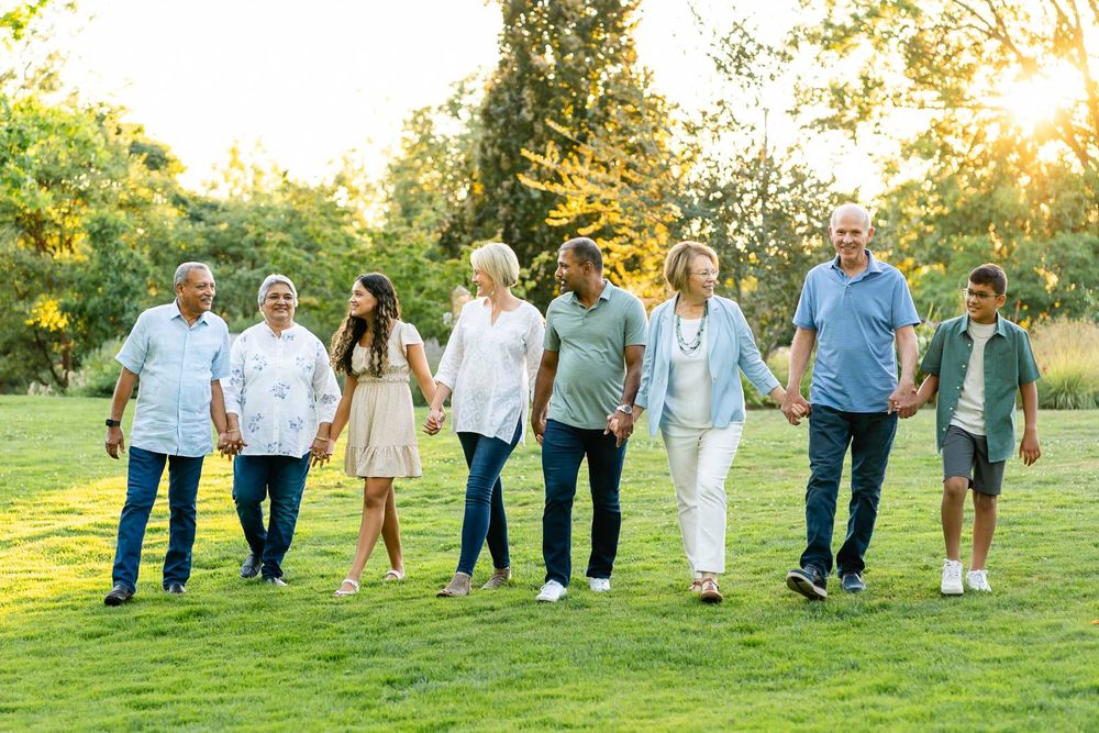 Family photos with grandparents - Ling Ling Zheng Photography
