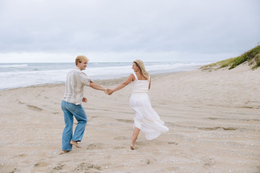OBX Engagement Session - SydneyJane Photography