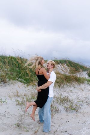 OBX Engagement Session - SydneyJane Photography