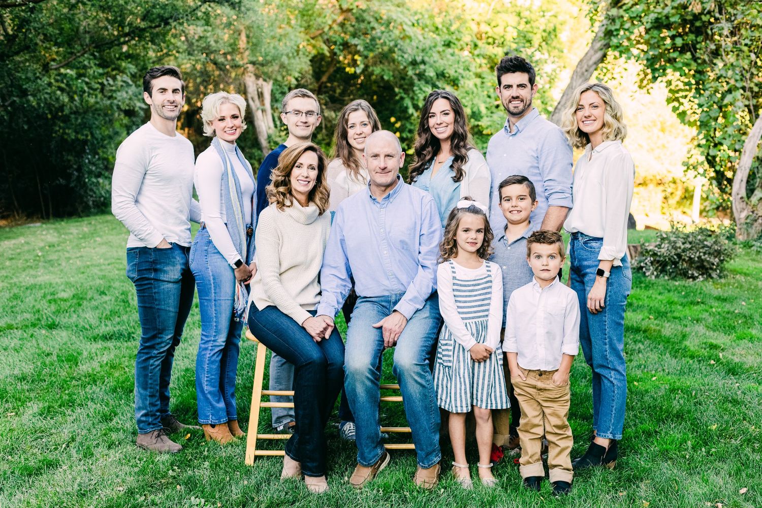 Extended family portraits - Chris Dearden Photography