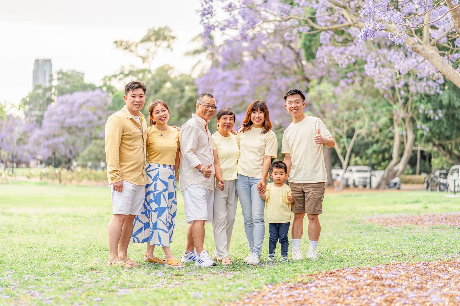 Extended Family Jacaranda Photography Brisbane - Uni Brisbane Family ...