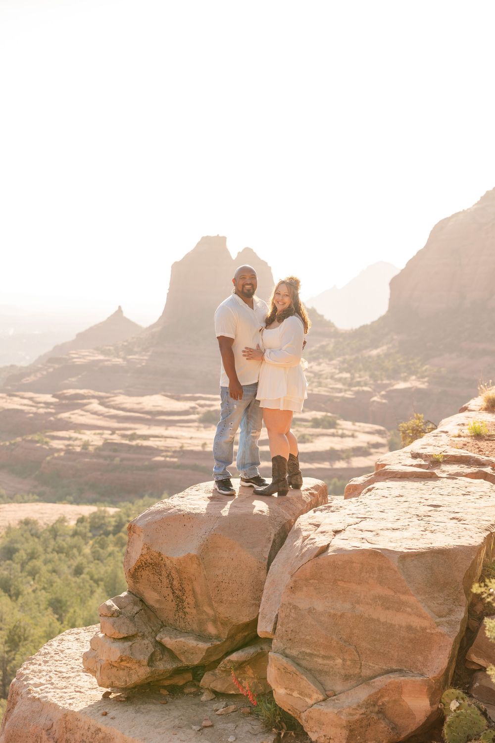 Sonny + Shannon Sedona Engagement - Jen Lynn Studios