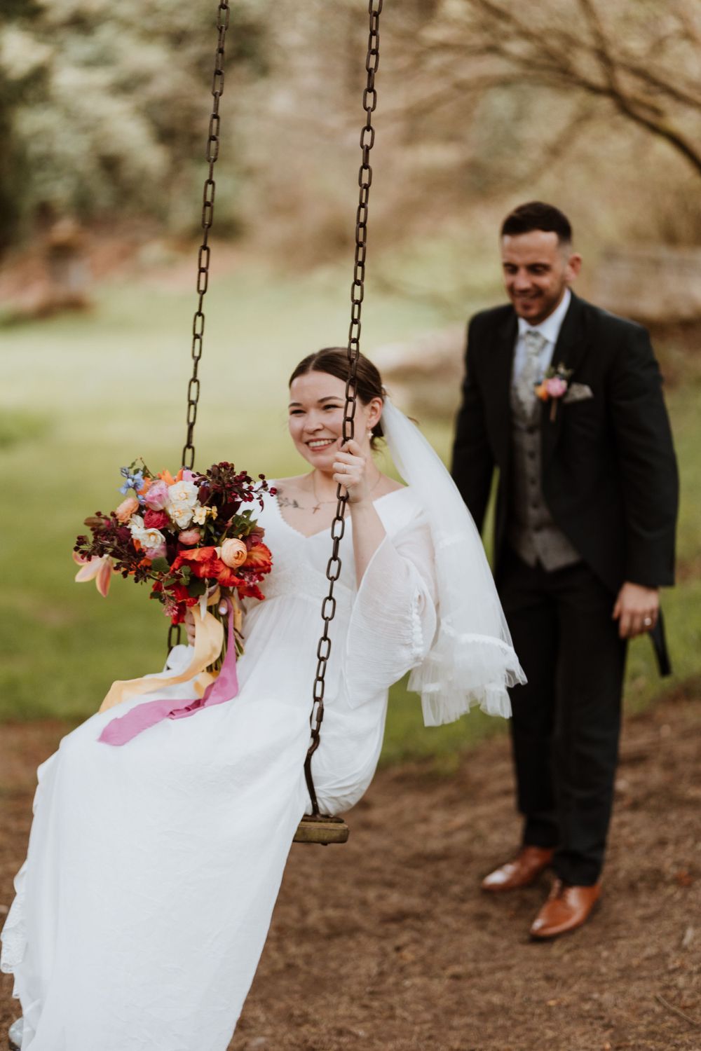 Colourful Spring Wedding at Walcot Hall, Shropshire - Powys Candid Fun ...