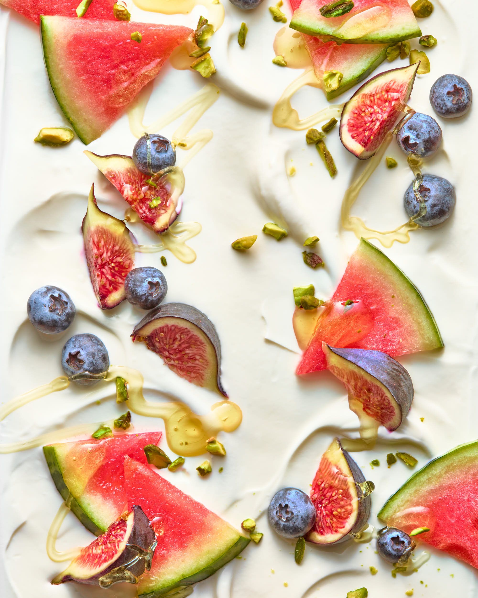Greek yoghurt and fruit breakfast photography - Nancy Anne Photography