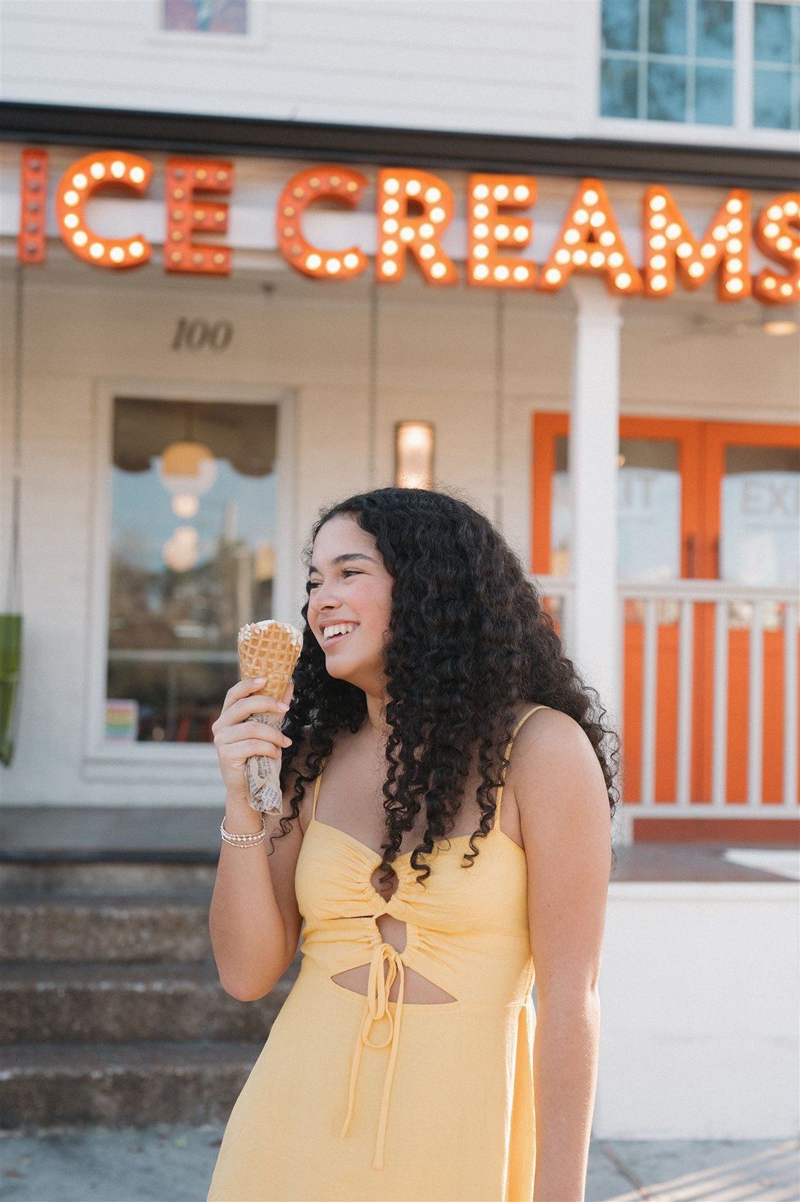 The Woodlands Senior Photography: Andrea's Fun Montrose Session