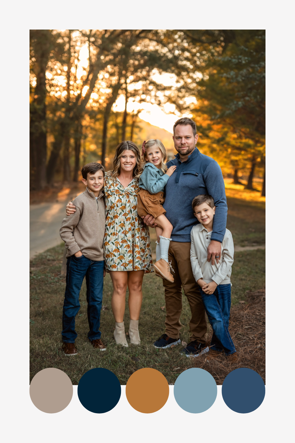 Best Colors For Fall Family Photos - Marietta Photographer : Christian ...