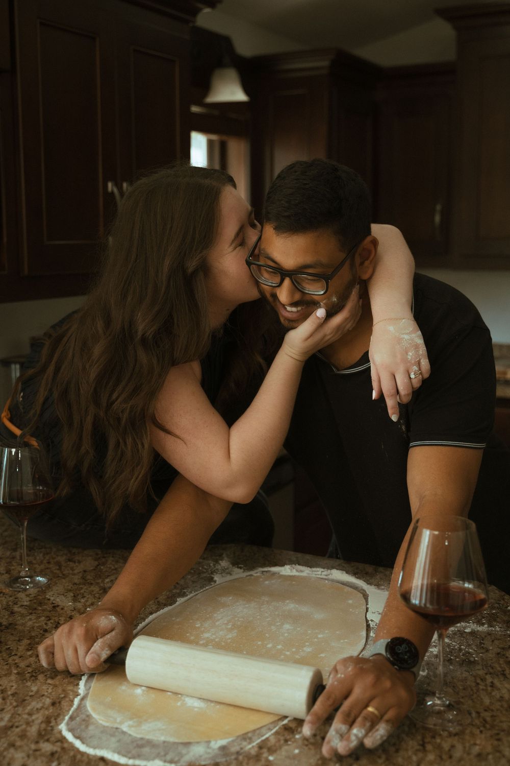 In-Home Photo Session with Veronika & Cornelius - Morgan Hicks Photography