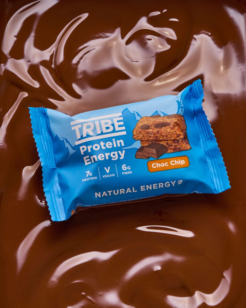 Stills product photography for TRIBE Choc Chip Protein Energy launch ...