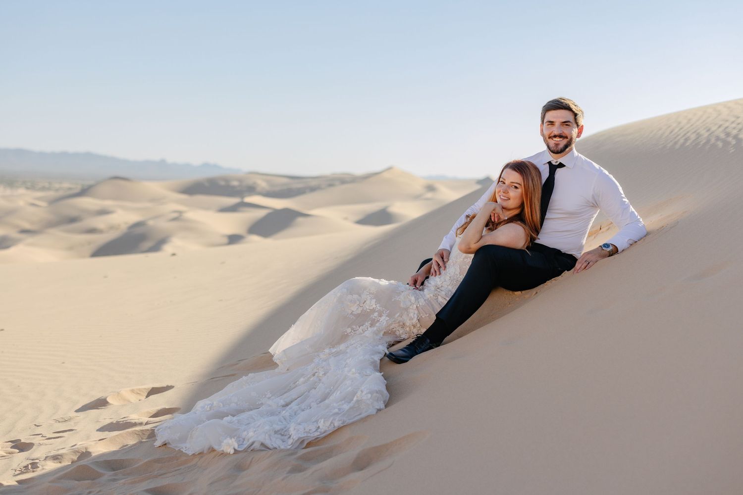 Haylie & Justin's Elopement | Glamis San Dunes, CA - Samantha ...