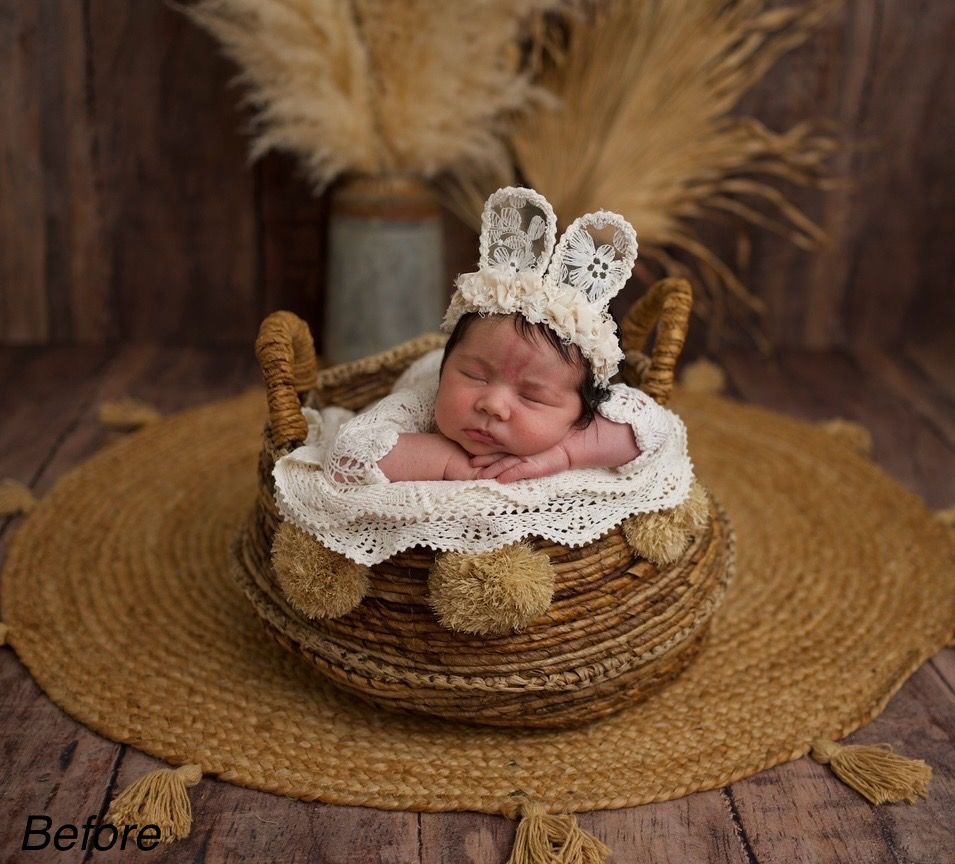 Before & After: The Art of Editing Baby Photos - Mihaela K Photography