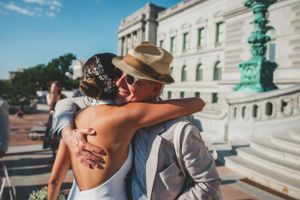 A 1-hour Wedding at The Library of Congress & Capitol Hill