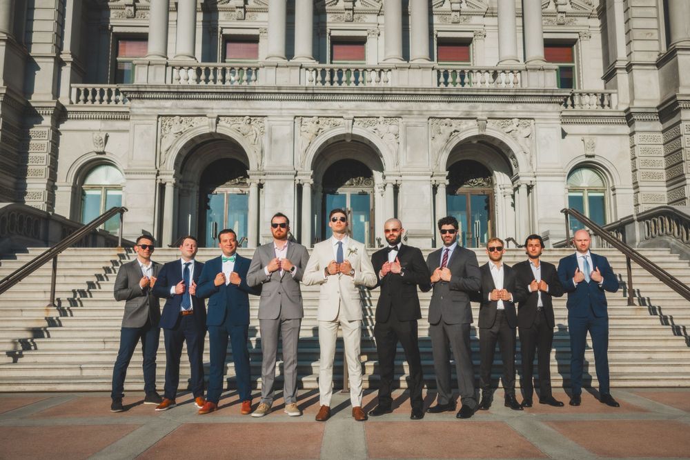 A 1-hour Wedding at The Library of Congress & Capitol Hill