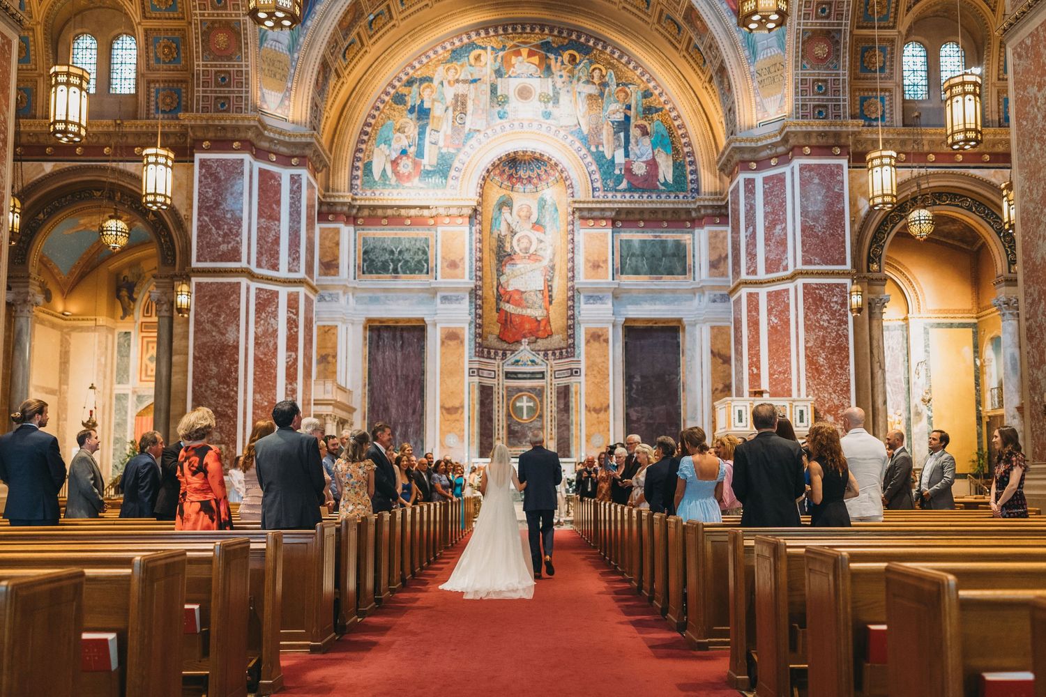 Catholic wedding processional 60 photos - Astyledwedding.com