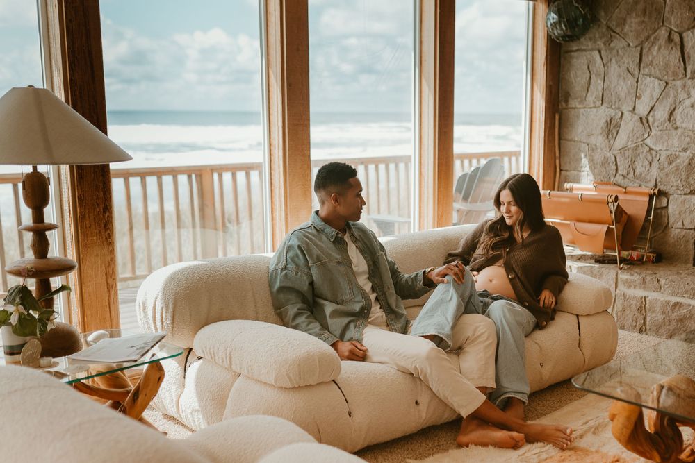 Maternity Photography on the Oregon Coast - Haley - Sky & Kai Photography