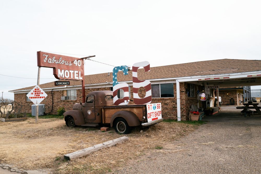 Fabulous 40 Motel in Adrian, Texas: A Classic Route 66 Stop ...