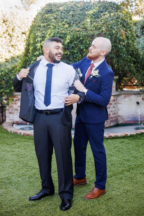 Kristin & Conor’s Intimate Blue & Terracotta Wedding at Magnolia ...