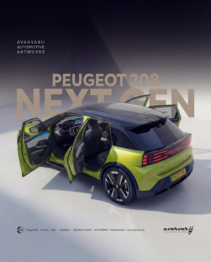 Peugeot 208 - Avarvarii Automotive Artworks