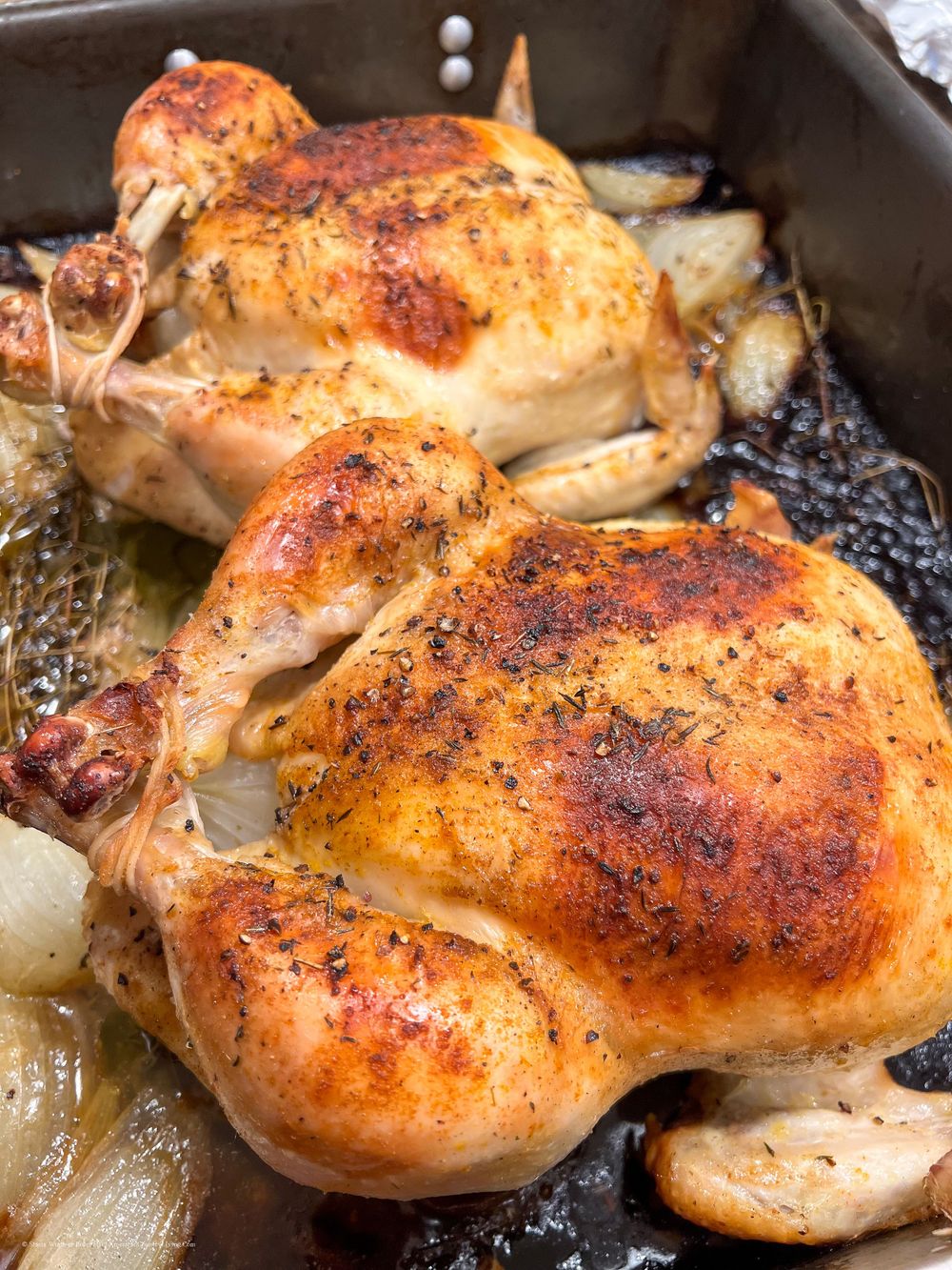 The Perfect Roasted Whole Chicken - American Country Living | Recipes ...
