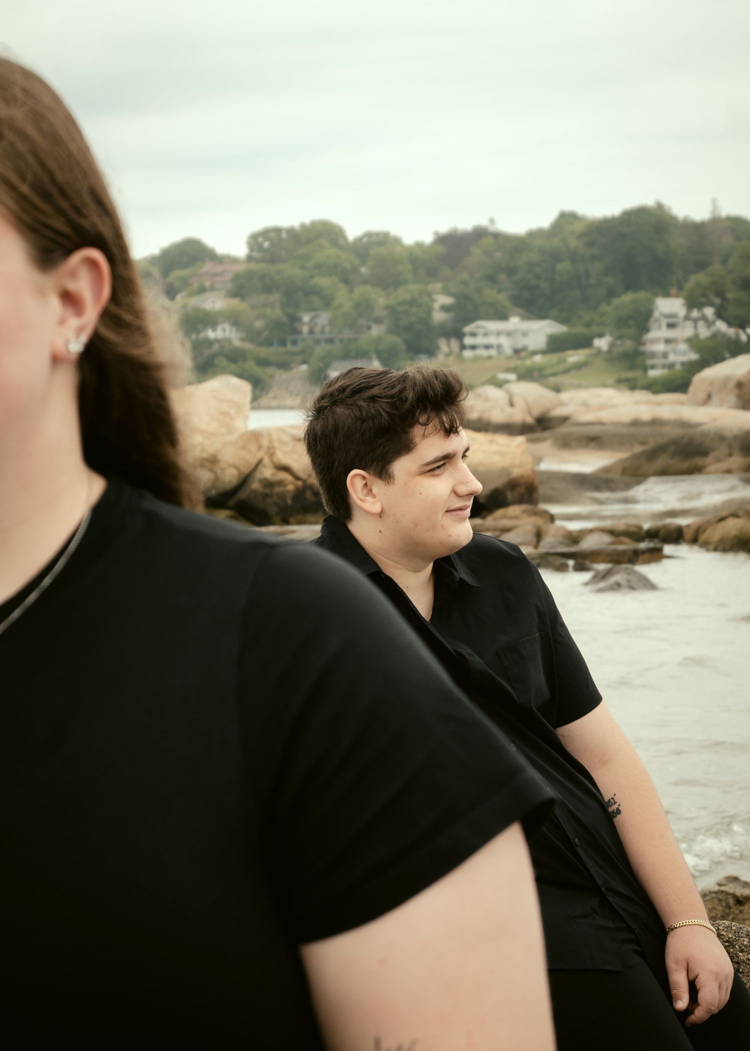 Rainy Day in Gloucester, MA - Matt & Meg - Ashley Ann Photo