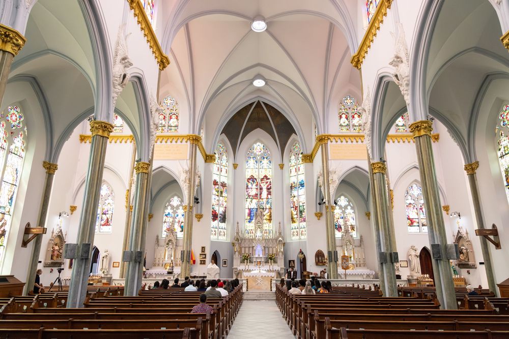 Karina & Angel's Wedding at Basilica of The Immaculate Conception Church