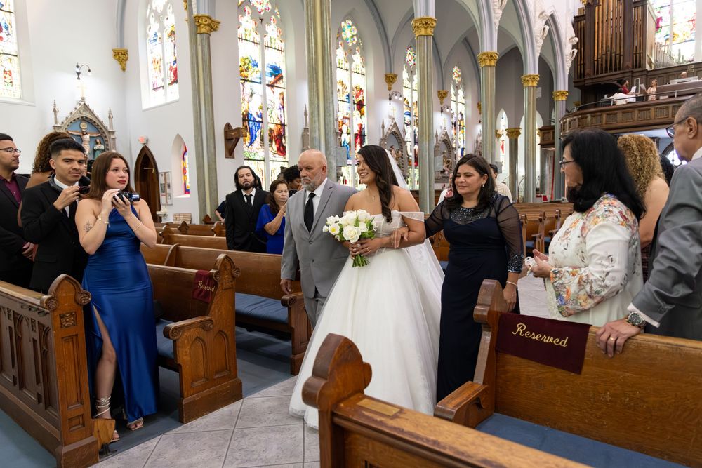 Karina & Angel's Wedding at Basilica of The Immaculate Conception ...