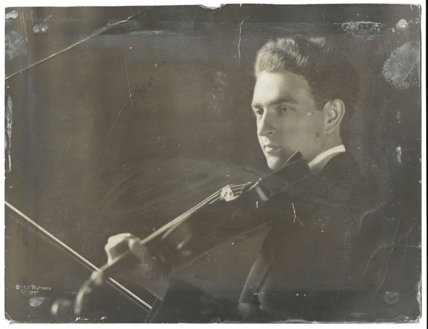 Samuel Gardner Legacy Restored | Photo Restoration Miami