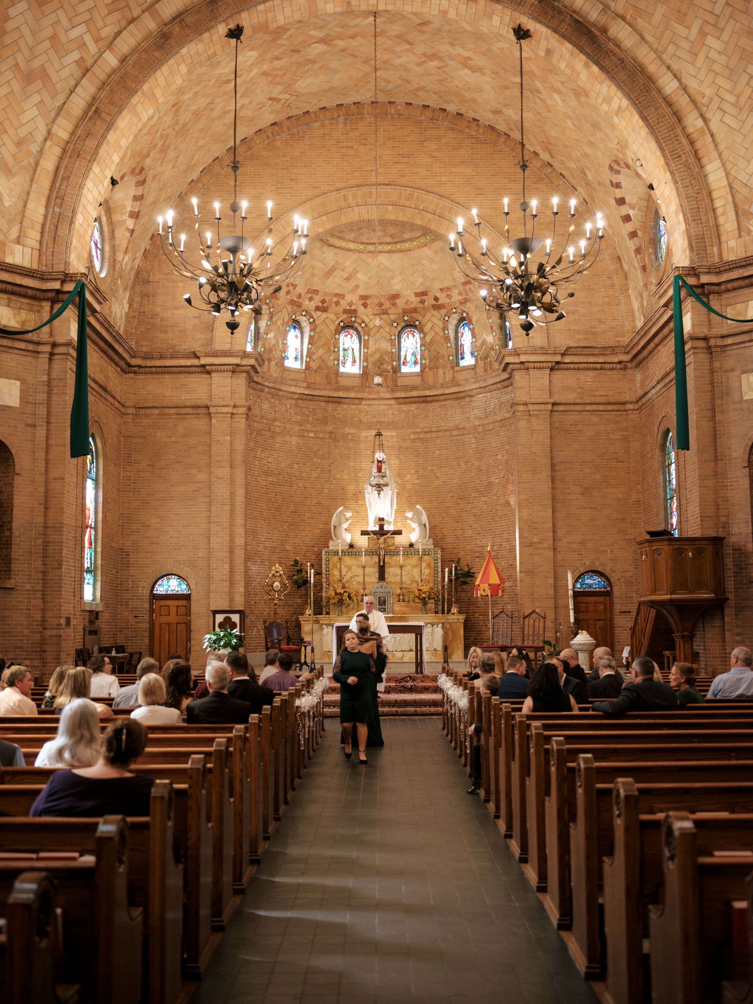 Wedding Photos: St. Mary's Catholic Church | Ashley and Ryan