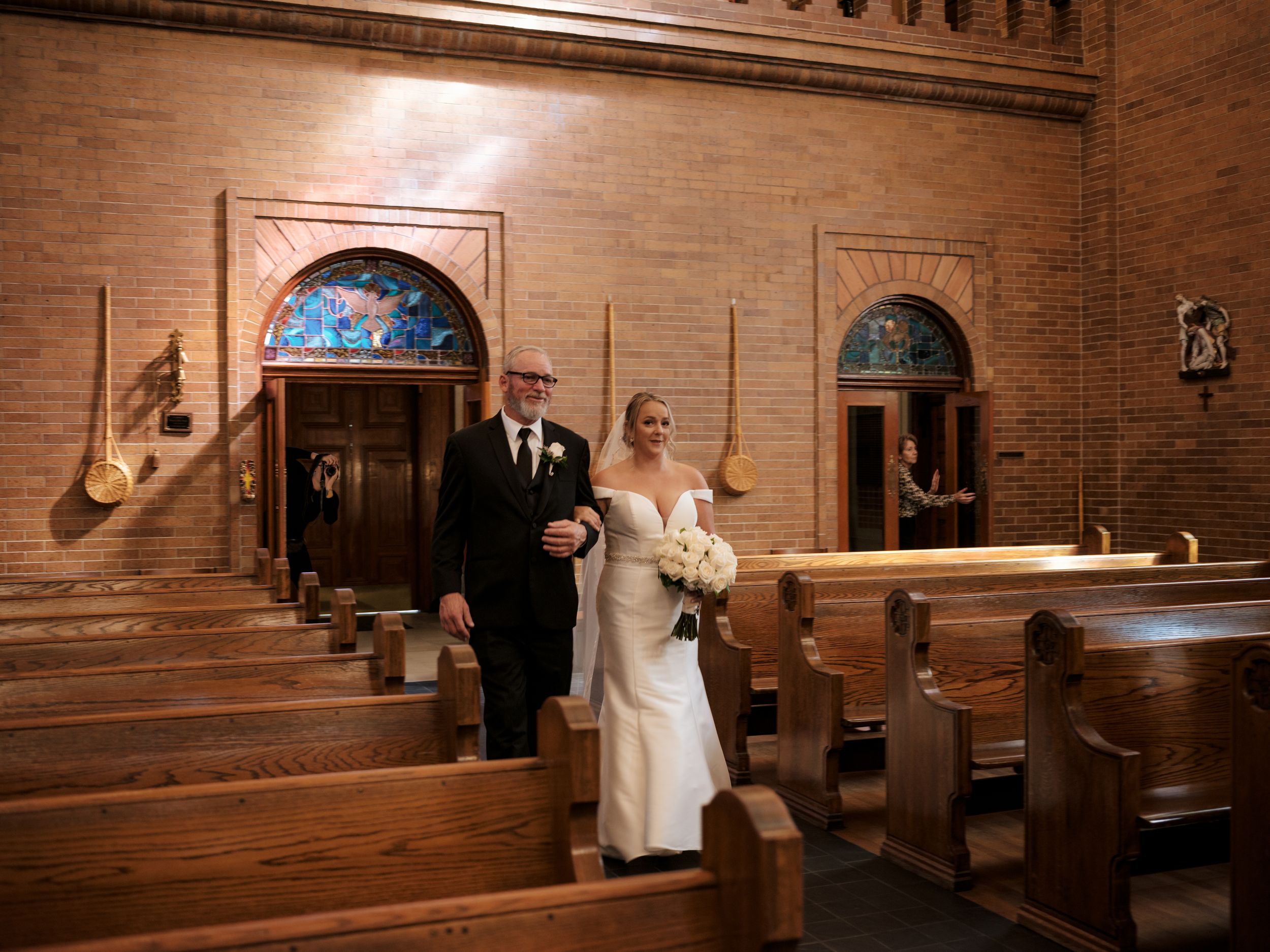 Wedding Photos: St. Mary's Catholic Church | Ashley and Ryan